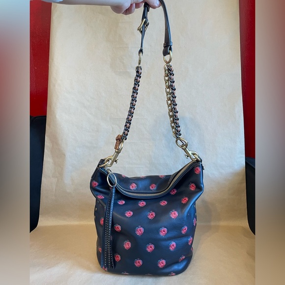 Coach | Bags | Coach X Dark Disney Duffle Bag With Poison Apple Print ...